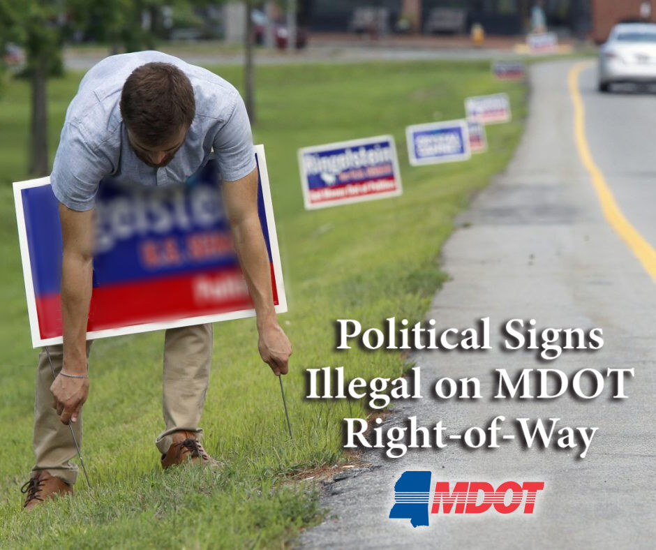 Political signs and campaigning guidelines for today's elections ...